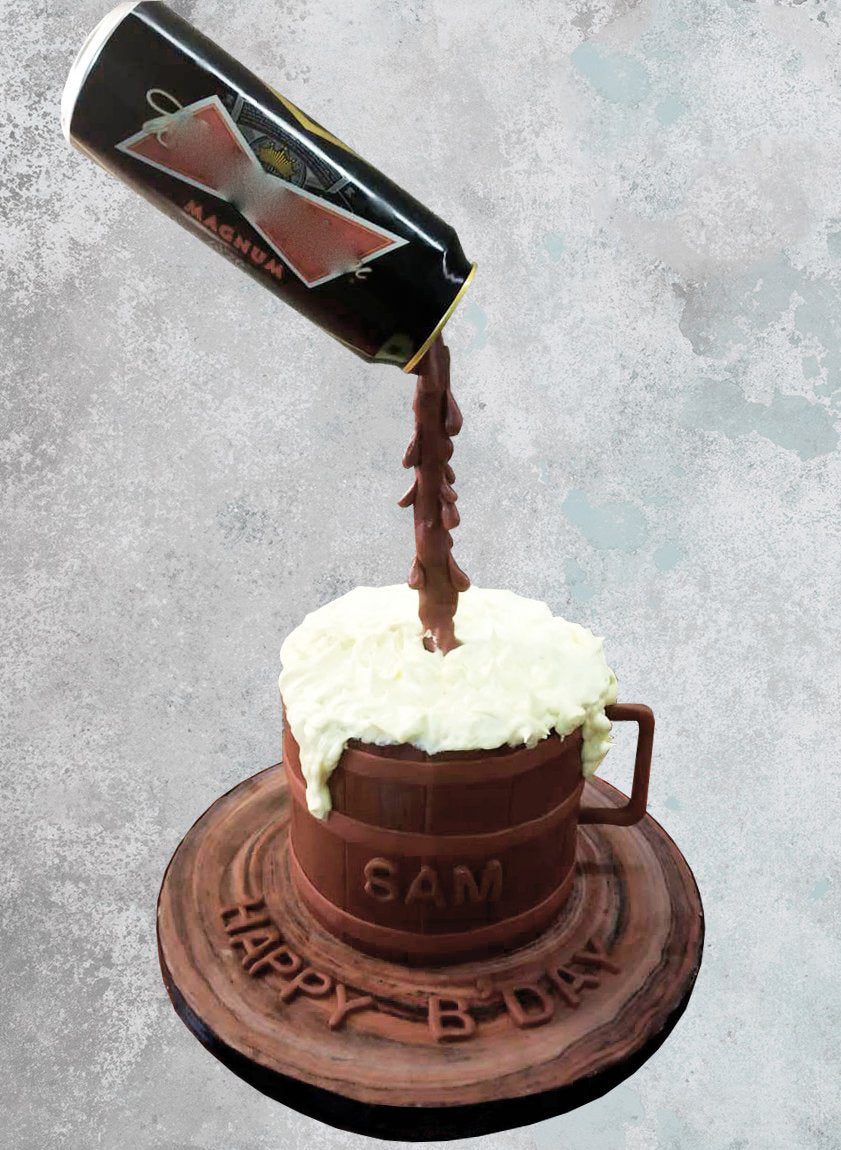 Keg Cake Designs Men Cake | Men Birthday Cake | Men Cake Dubai