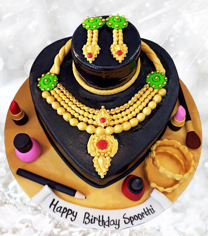 Jewellery Set Theme Cake